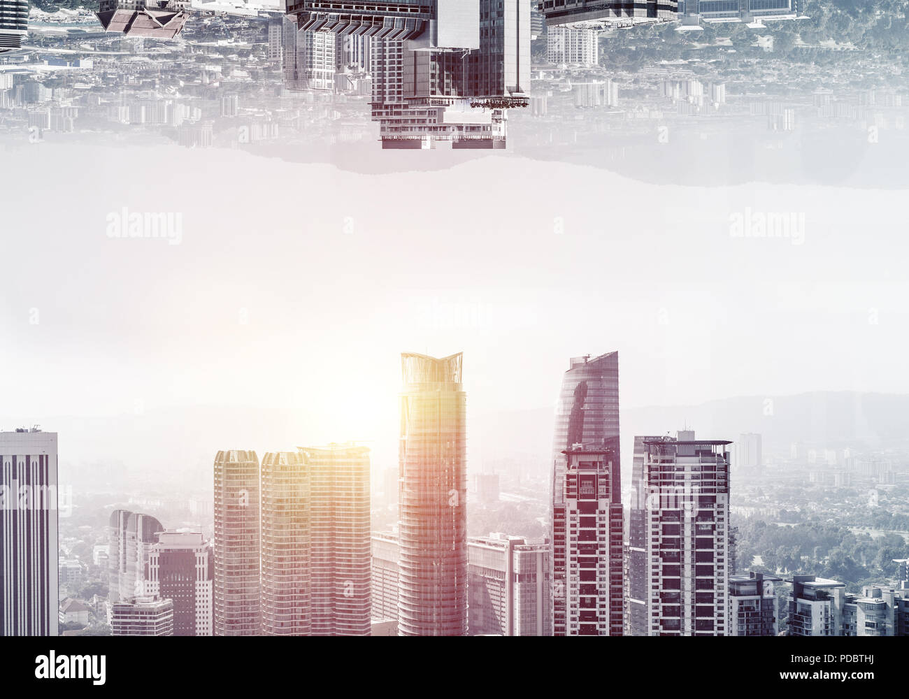 Modern cityscape view Stock Photo - Alamy