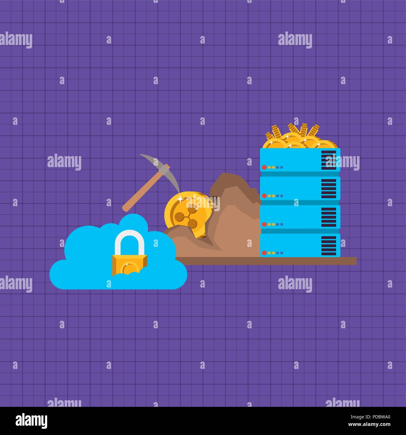 Ripple coin online business Stock Vector Images - Alamy