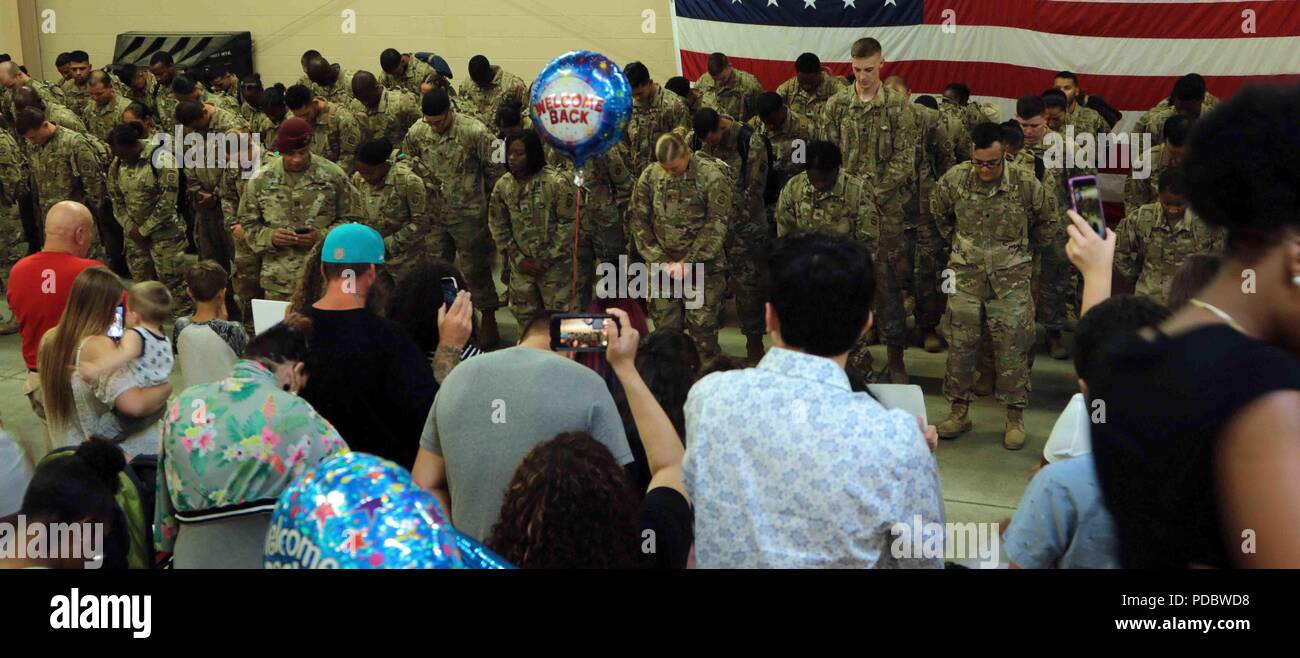 Redeployed Paratroopers of the 249th Composite Supply Company, 189th ...