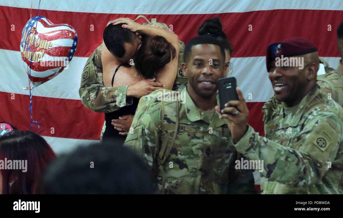 Redeployed Paratroopers of the 249th Composite Supply Company, 189th ...