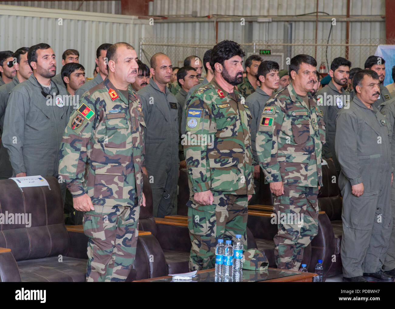 KANDAHAR AIRFIELD, Afghanistan (August 6, 2018) -- Afghan Air Force Maj ...