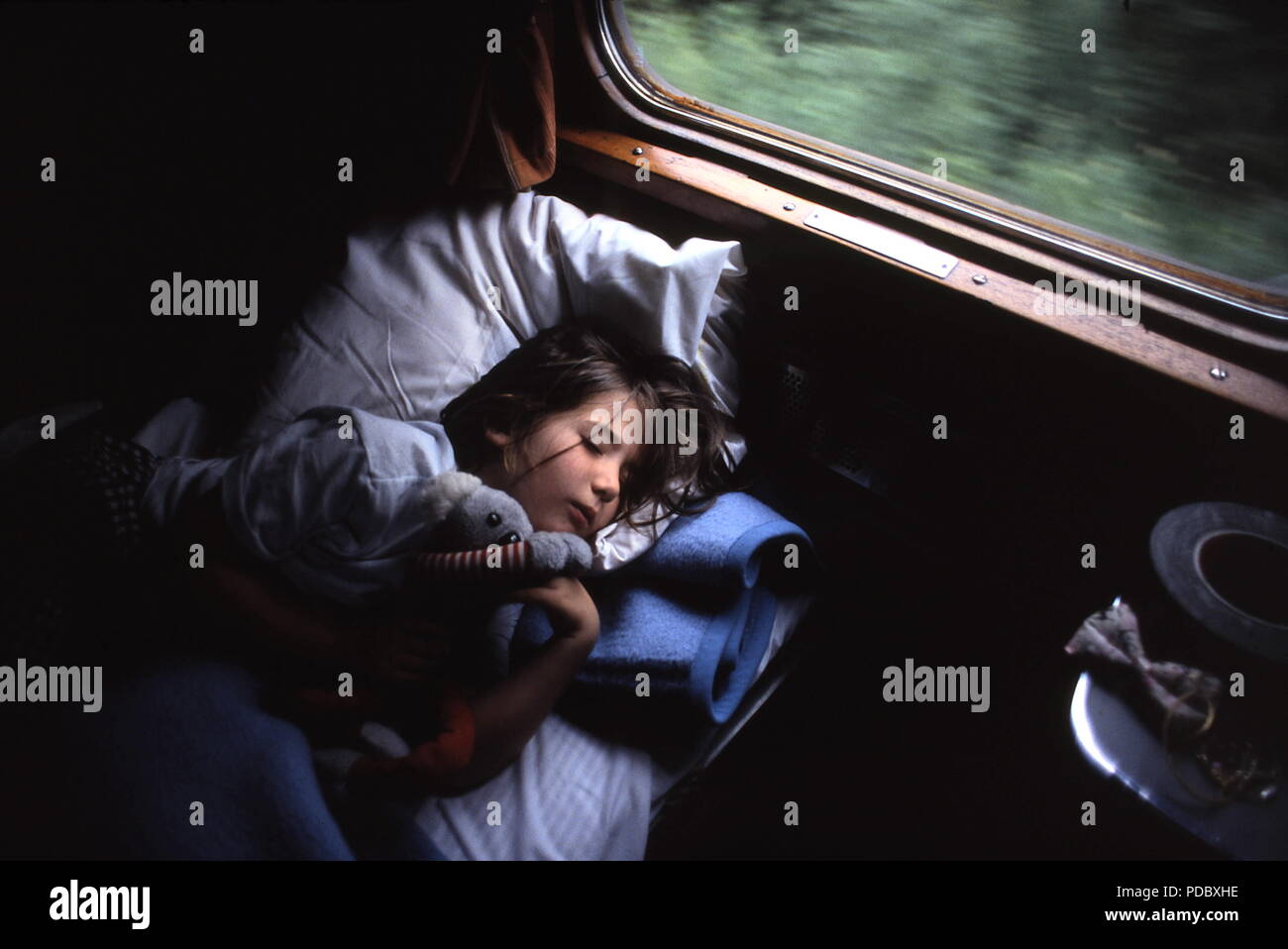 Sleeping On A Train High Resolution Stock Photography and Images - Alamy