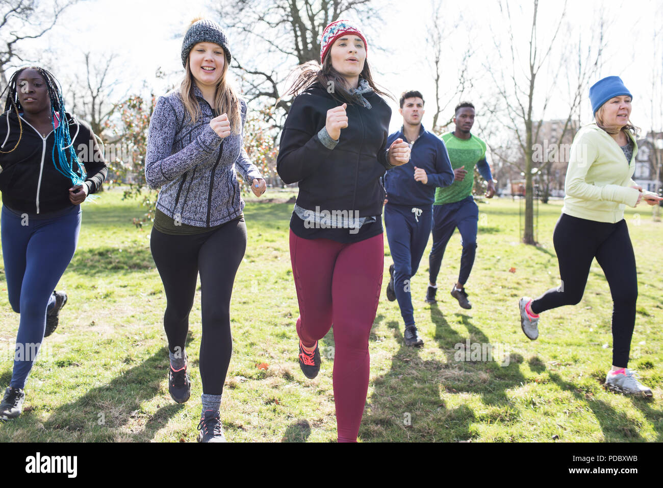 Running at park hi-res stock photography and images - Alamy