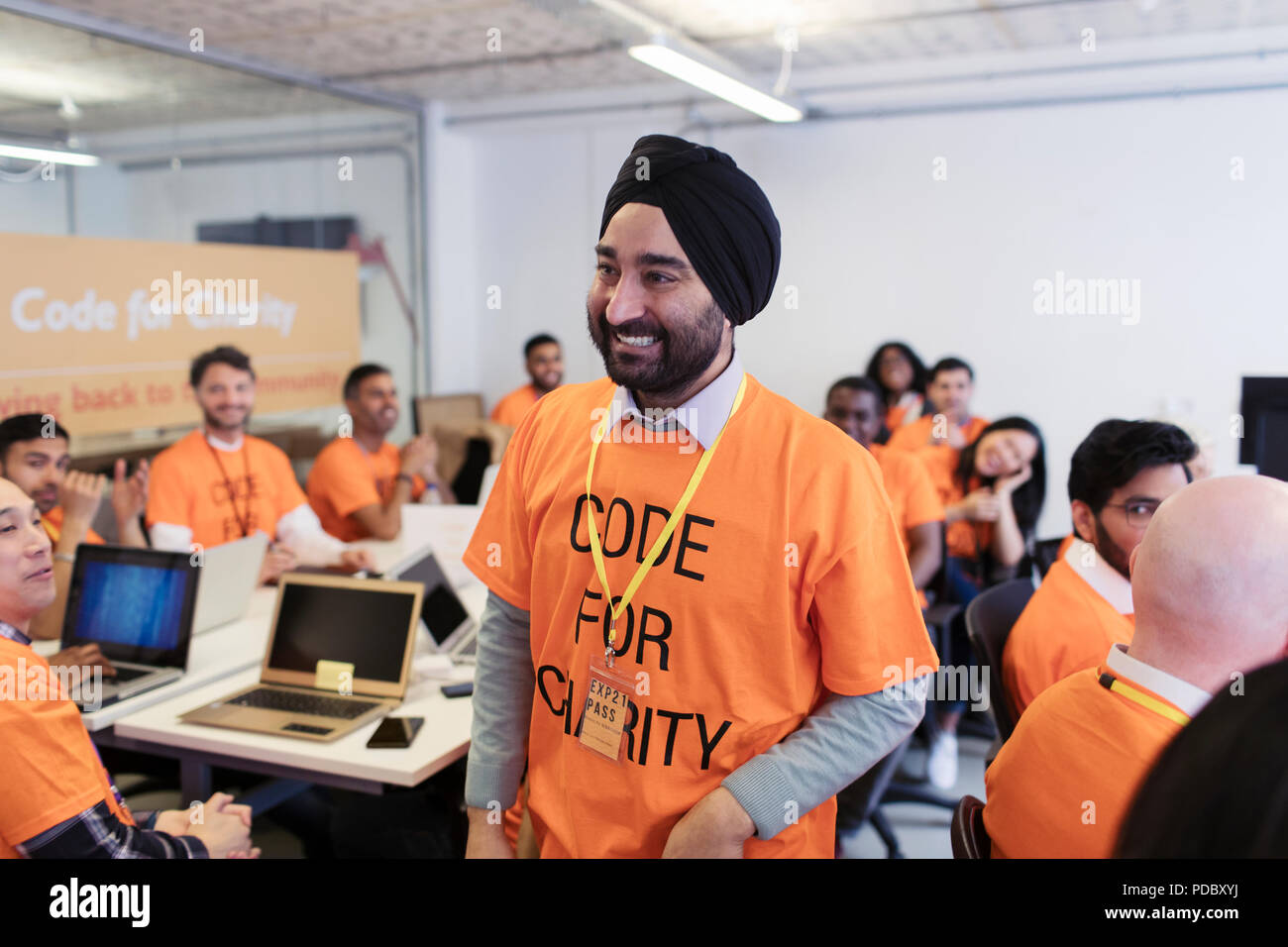 Happy hacker hi-res stock photography and images - Alamy