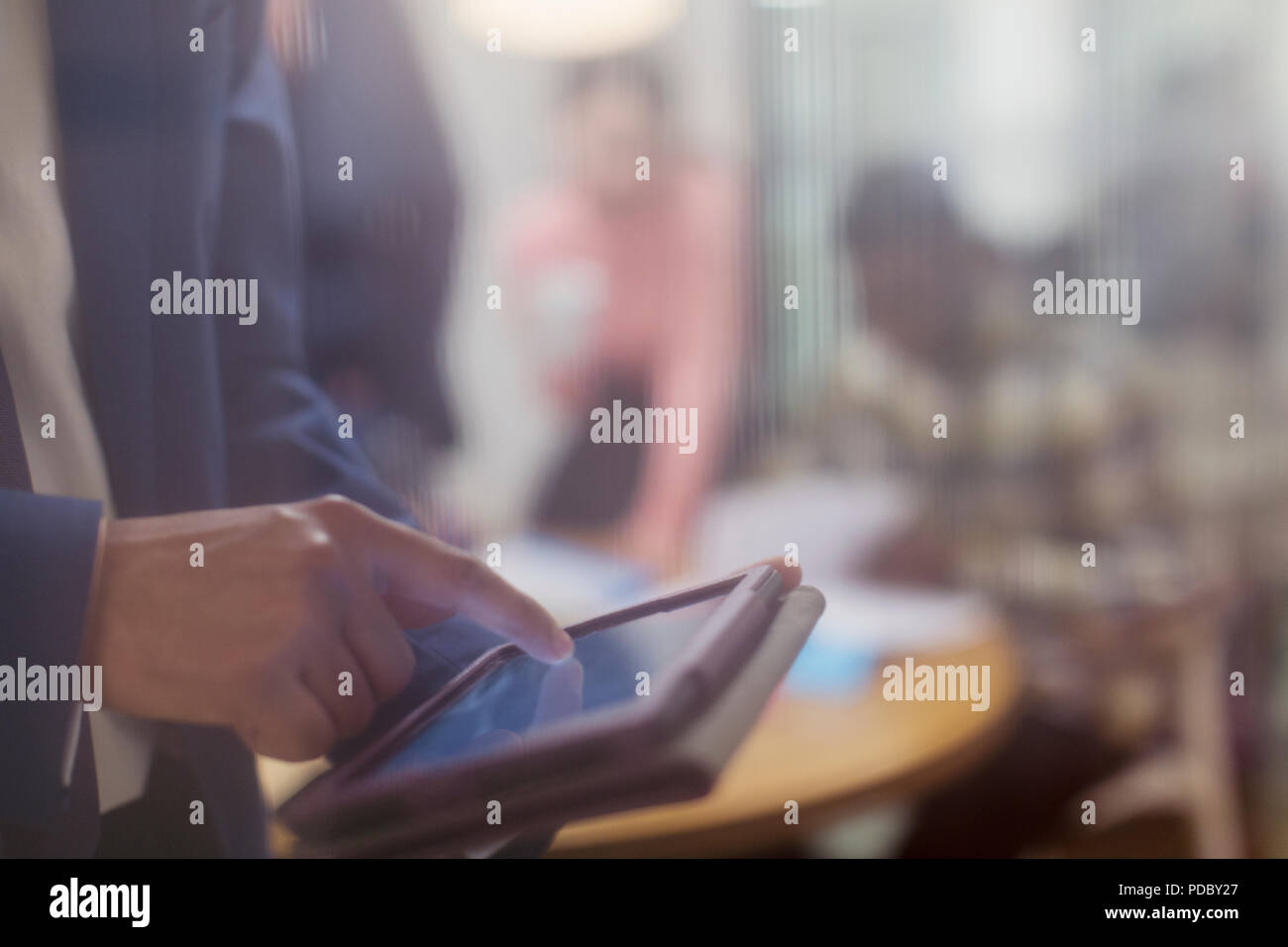 Close up businessman using hi-res stock photography and images - Alamy