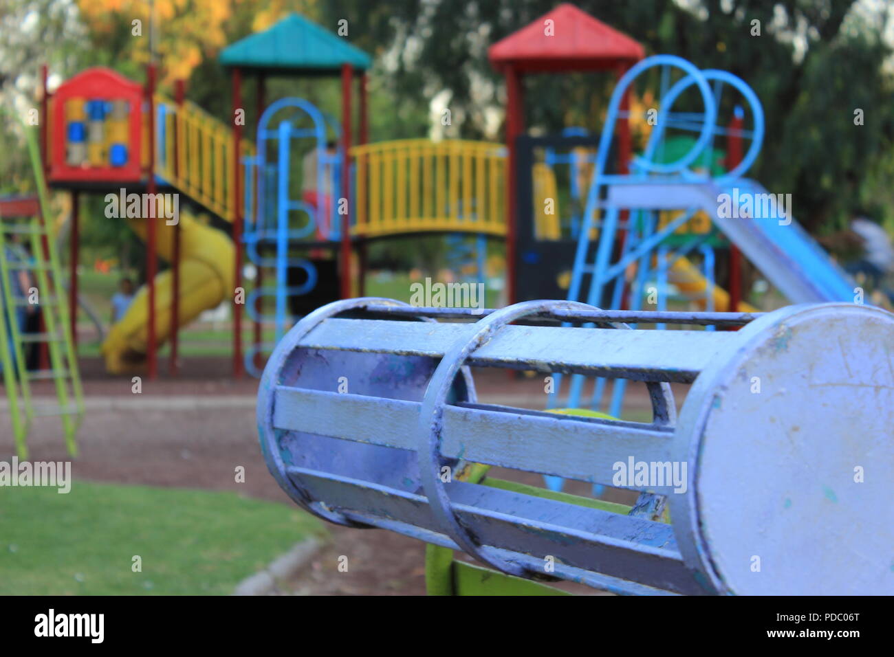 playground full of colors Stock Photo - Alamy