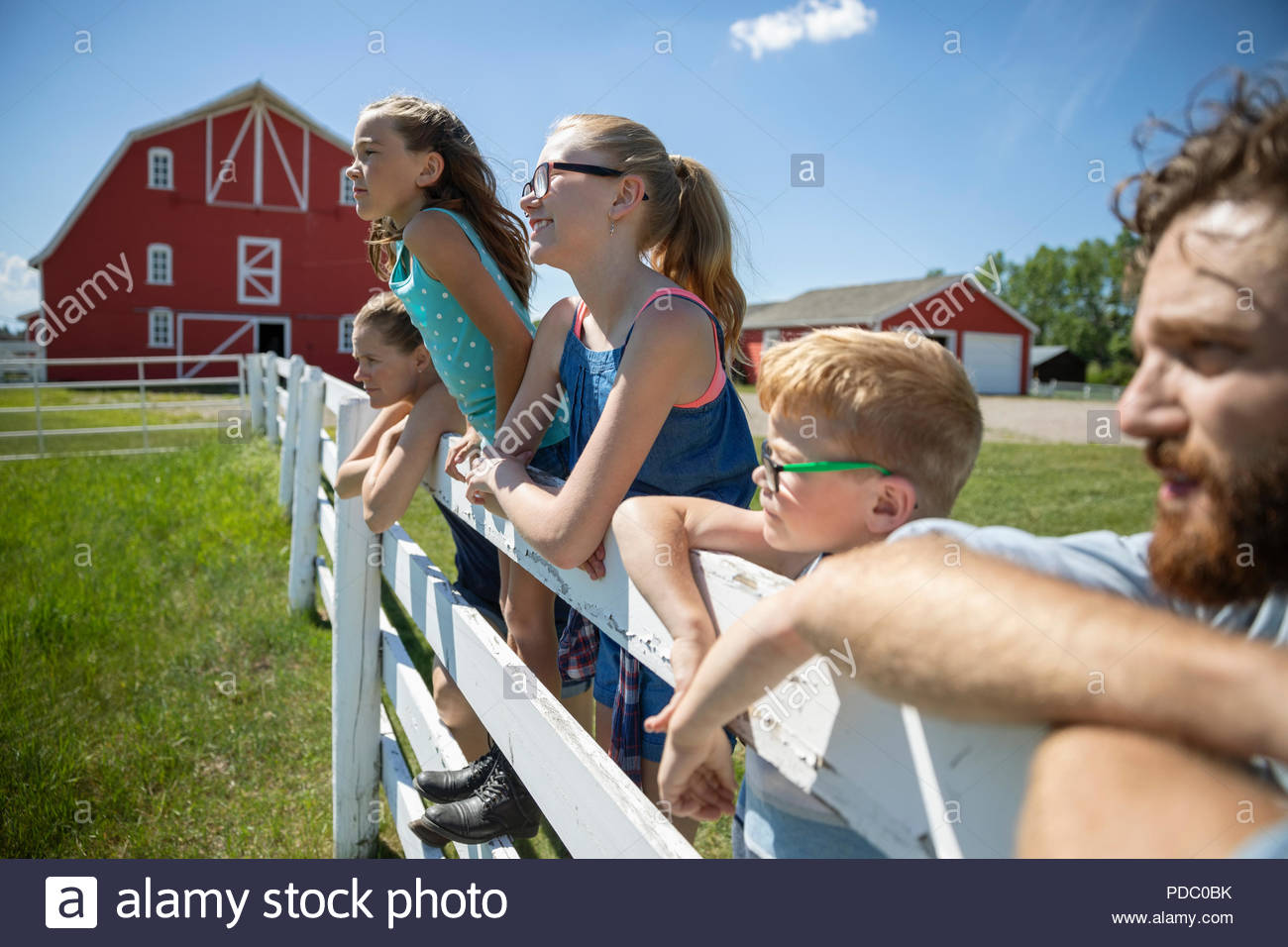 Family farm life hi-res stock photography and images - Alamy