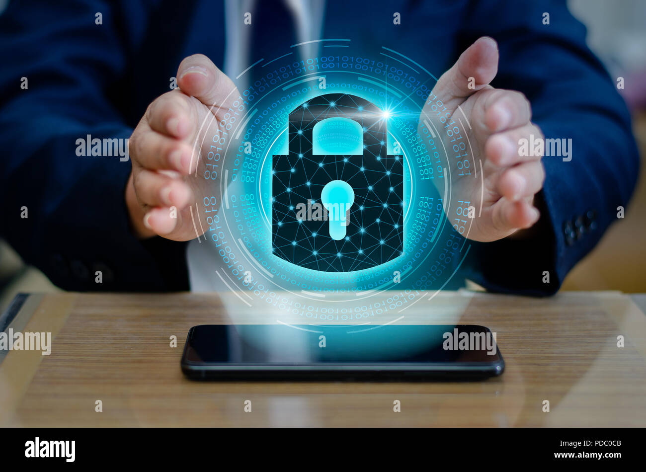 Hand lock hi-res stock photography and images - Alamy