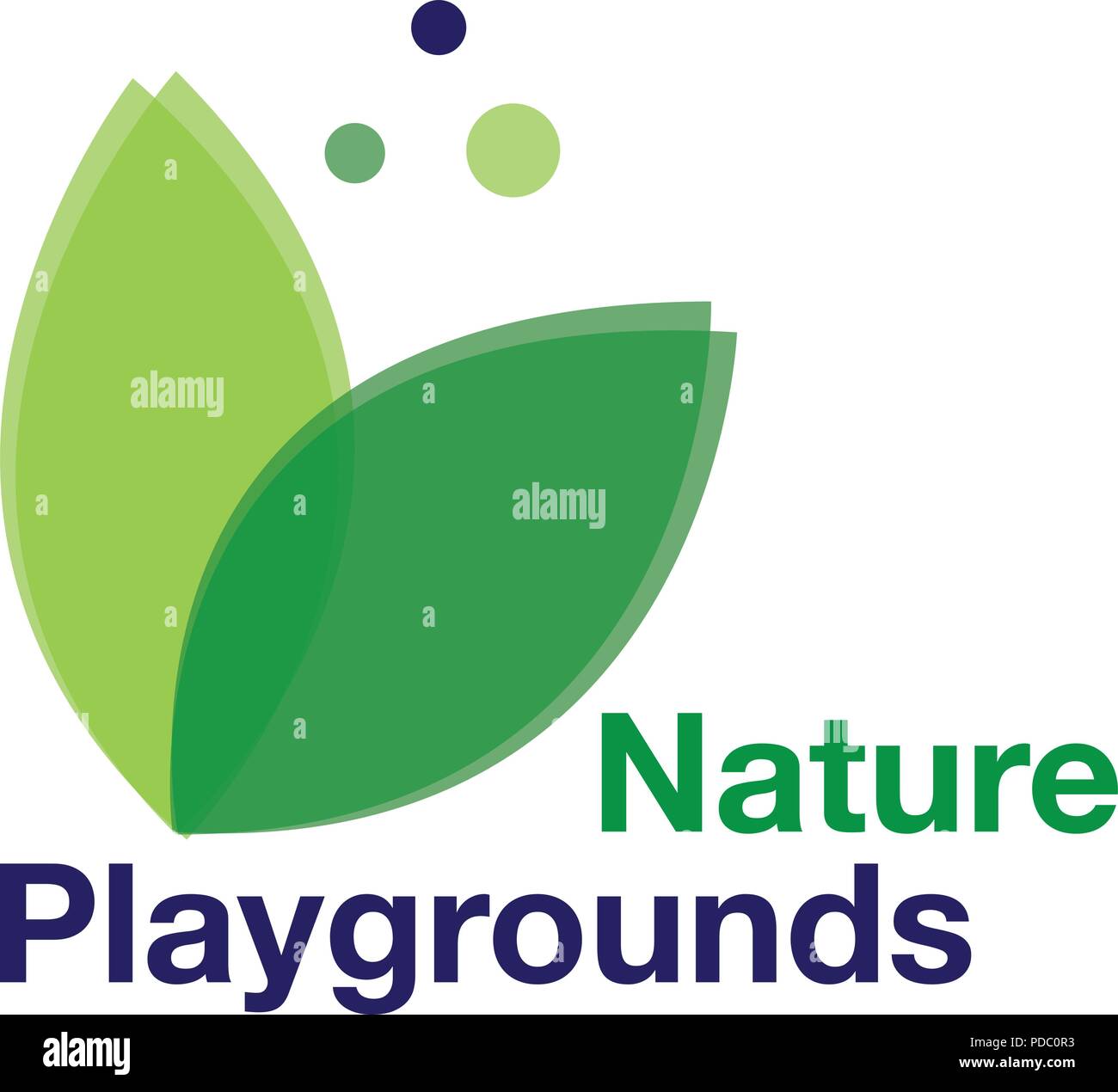 Nature playground vector logo image Stock Vector Image & Art - Alamy