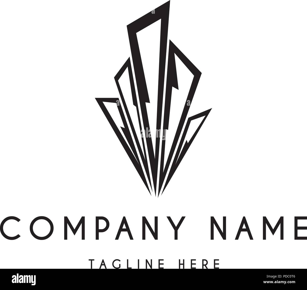 Urban power vector logo image Stock Vector Image & Art - Alamy