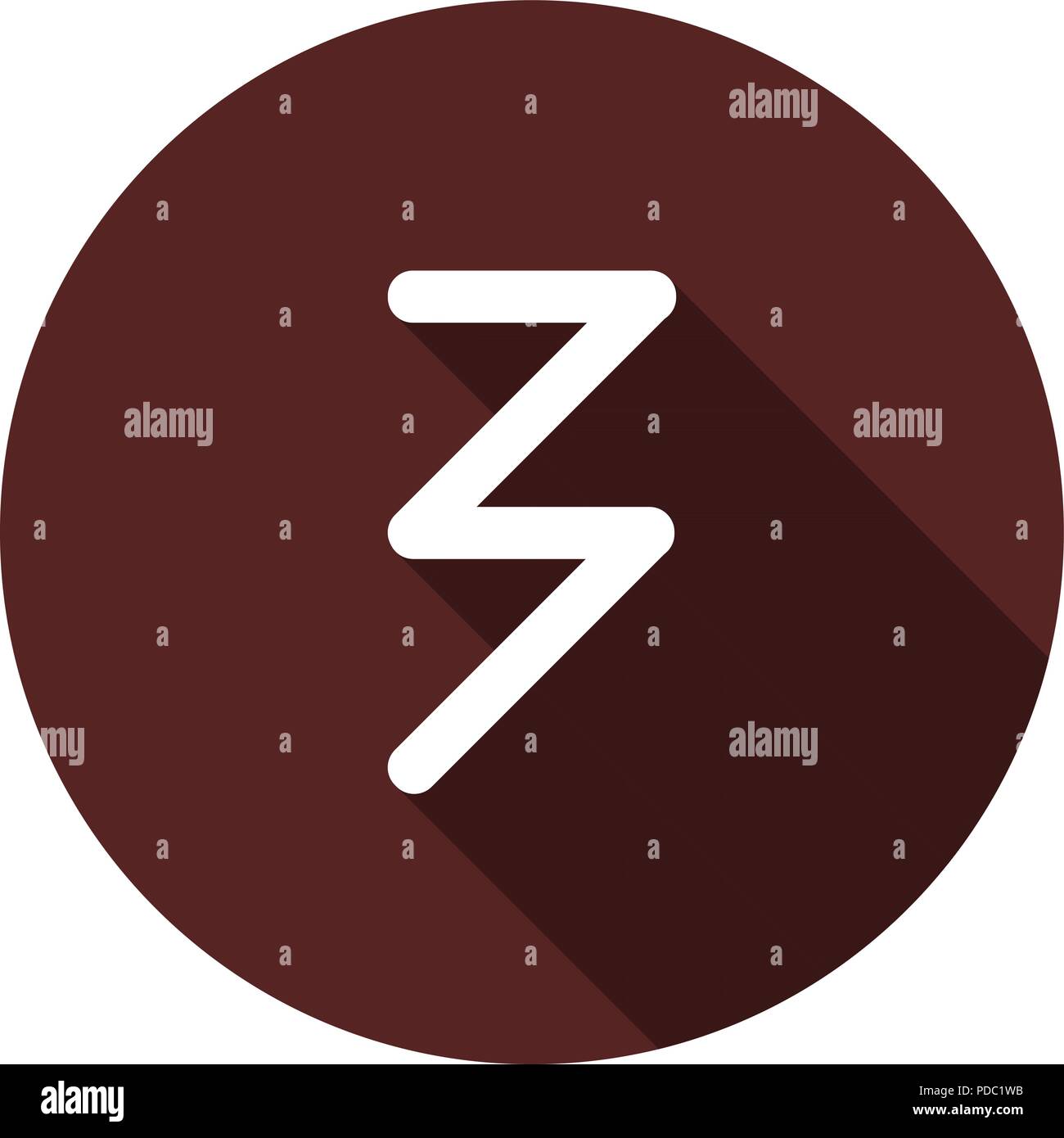 Number three circle Stock Vector Images - Alamy