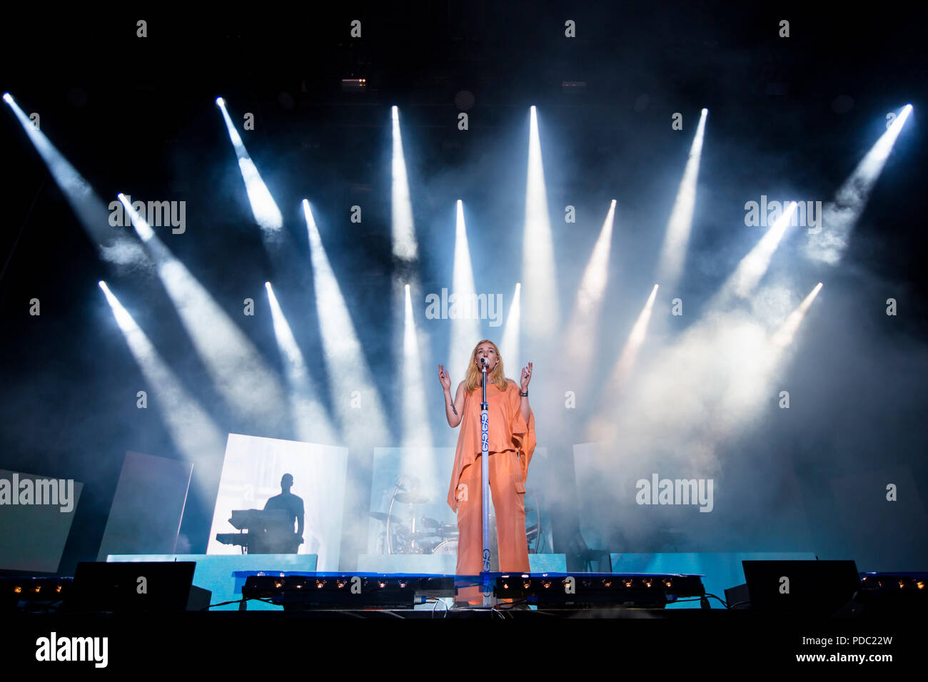 Norway, Bergen - June 15, 2018. The Norwegian singer, songwriter and ...