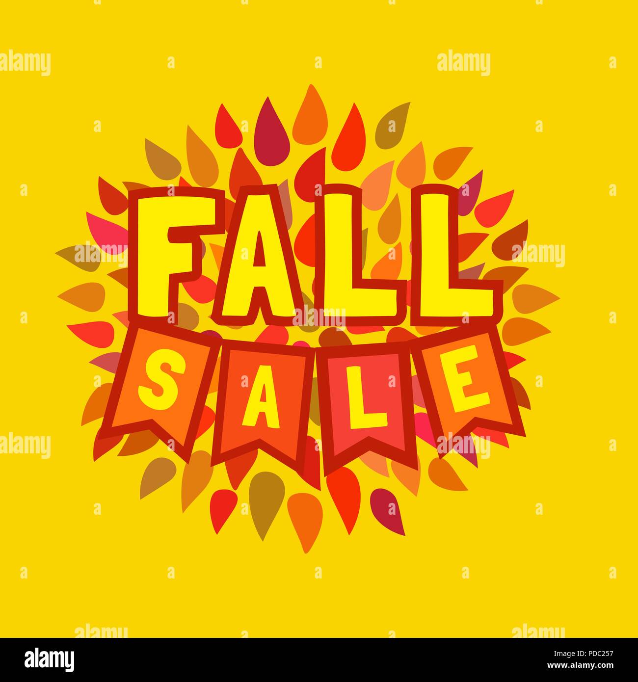 Autumn Fall Sale icon Stock Vector Image & Art - Alamy