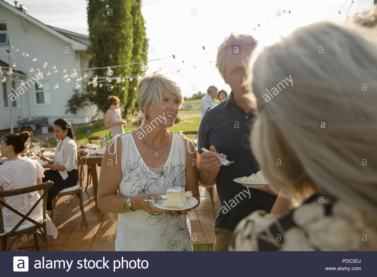 Family celebrating wedding reception hi-res stock photography and ...