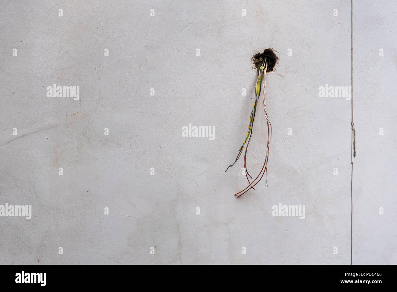 Power cable coming out hi-res stock photography and images - Alamy