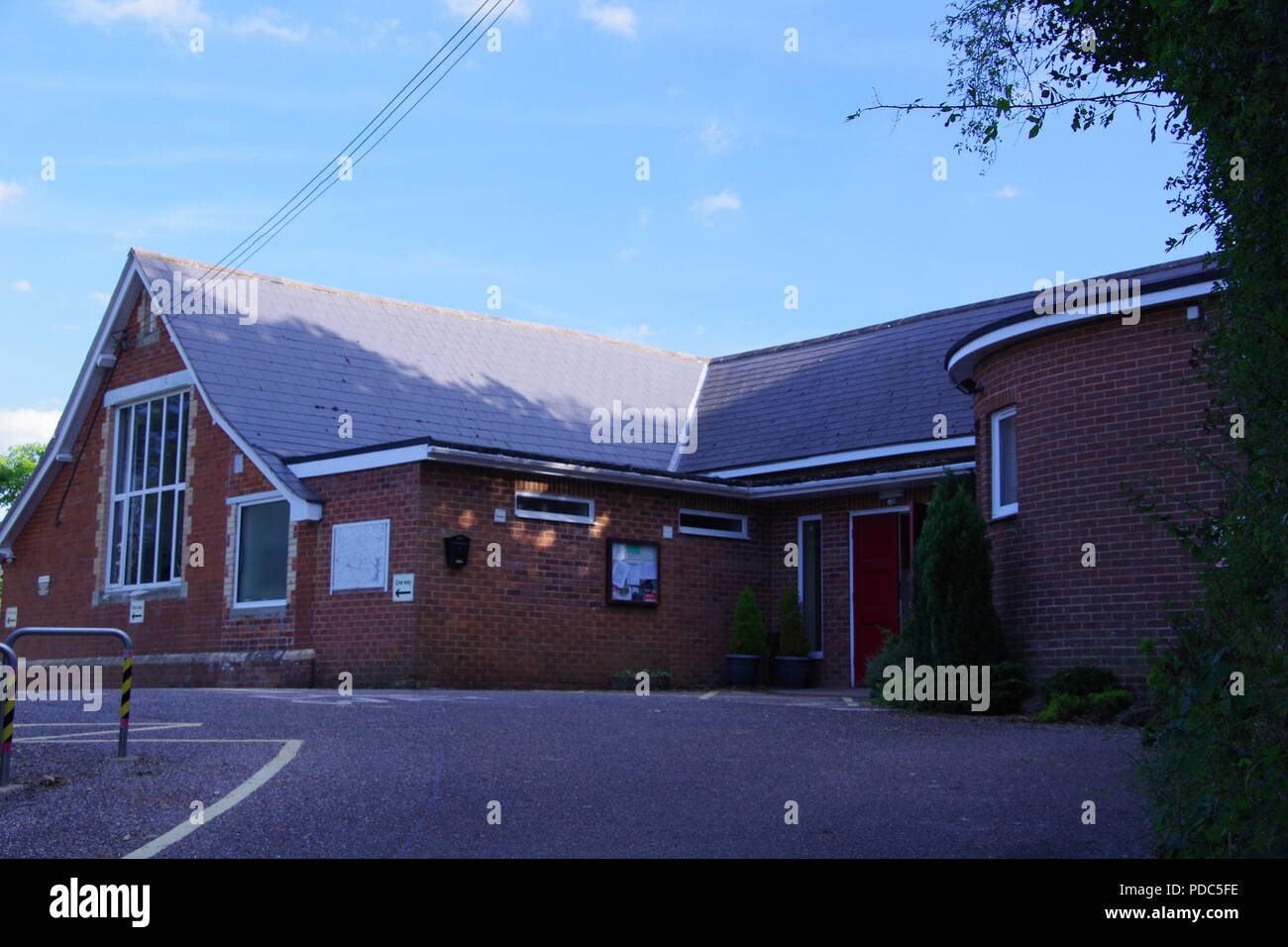 Country village devon village hall hi-res stock photography and images ...