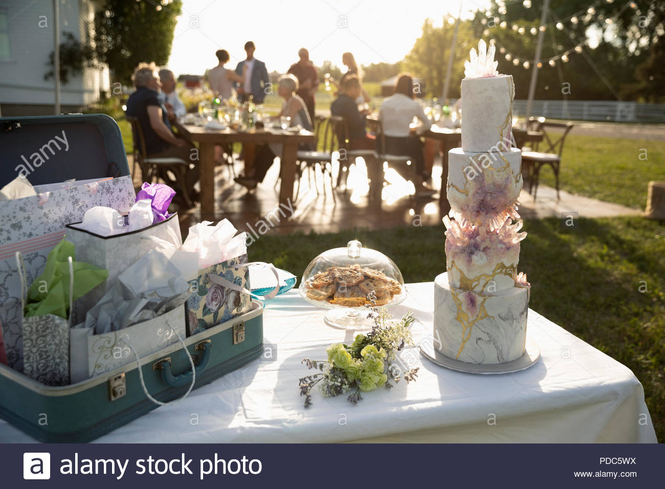 Wedding Gift Table Setup