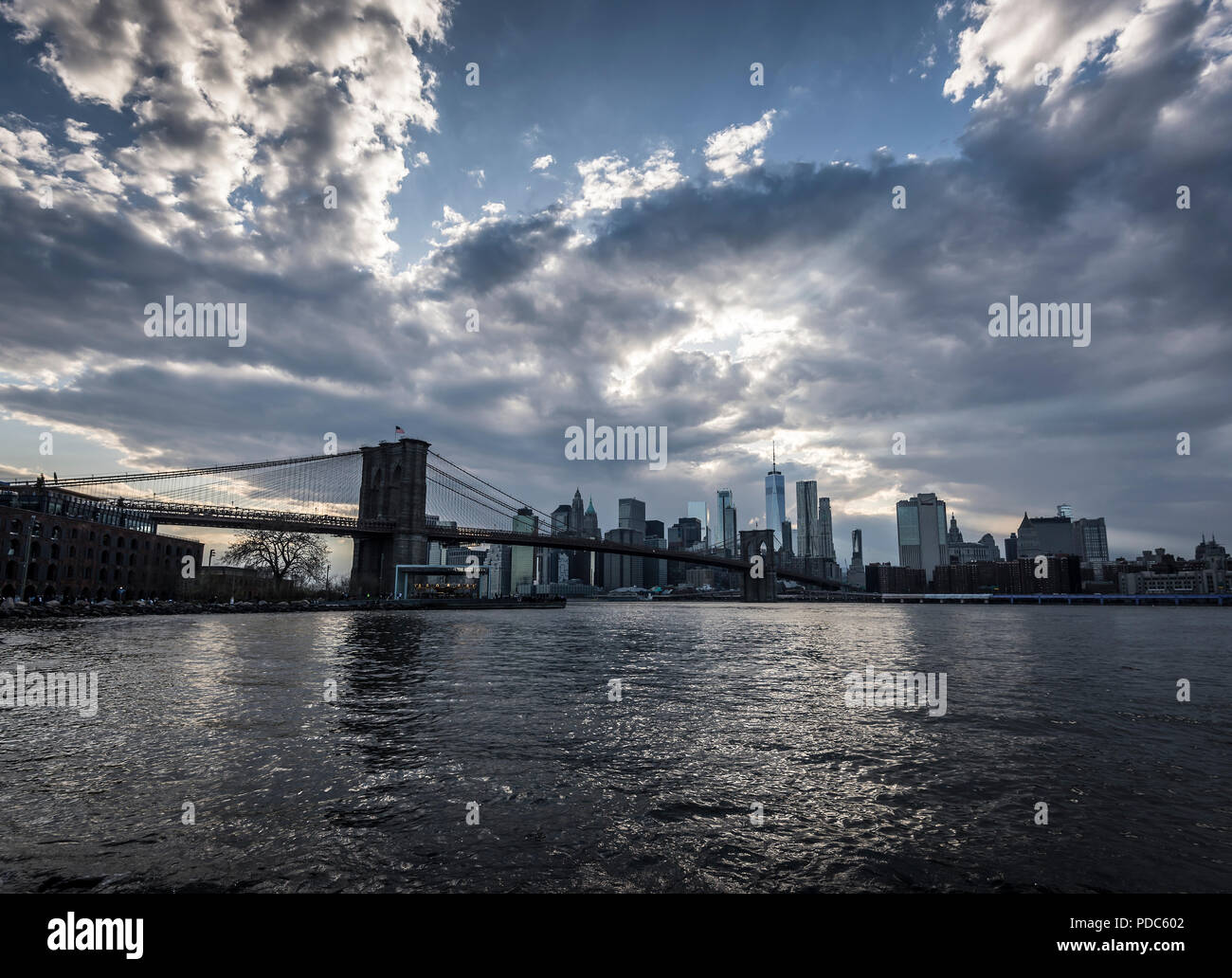 Scenic sunset view brooklyn landscape hi-res stock photography and ...