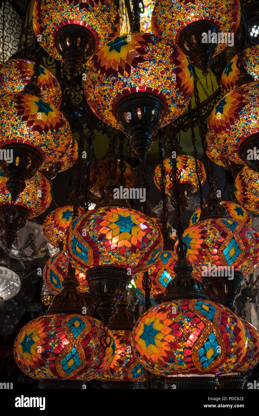 historic lights in istanbul Stock Photo - Alamy