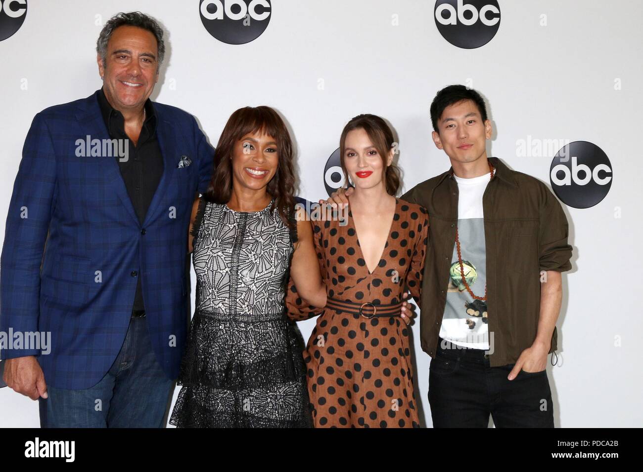 Brad Garrett, Channing Dungey, Leighton Meester, Jake Choi at arrivals ...