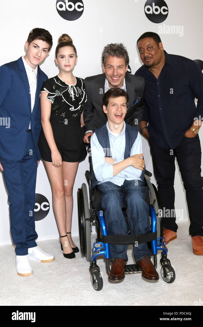 Beverly Hills, CA. 7th Aug, 2018. Mason Cook, Kyla Kenedy, Micah Fowler, John Ross Bowie, Cedric ...