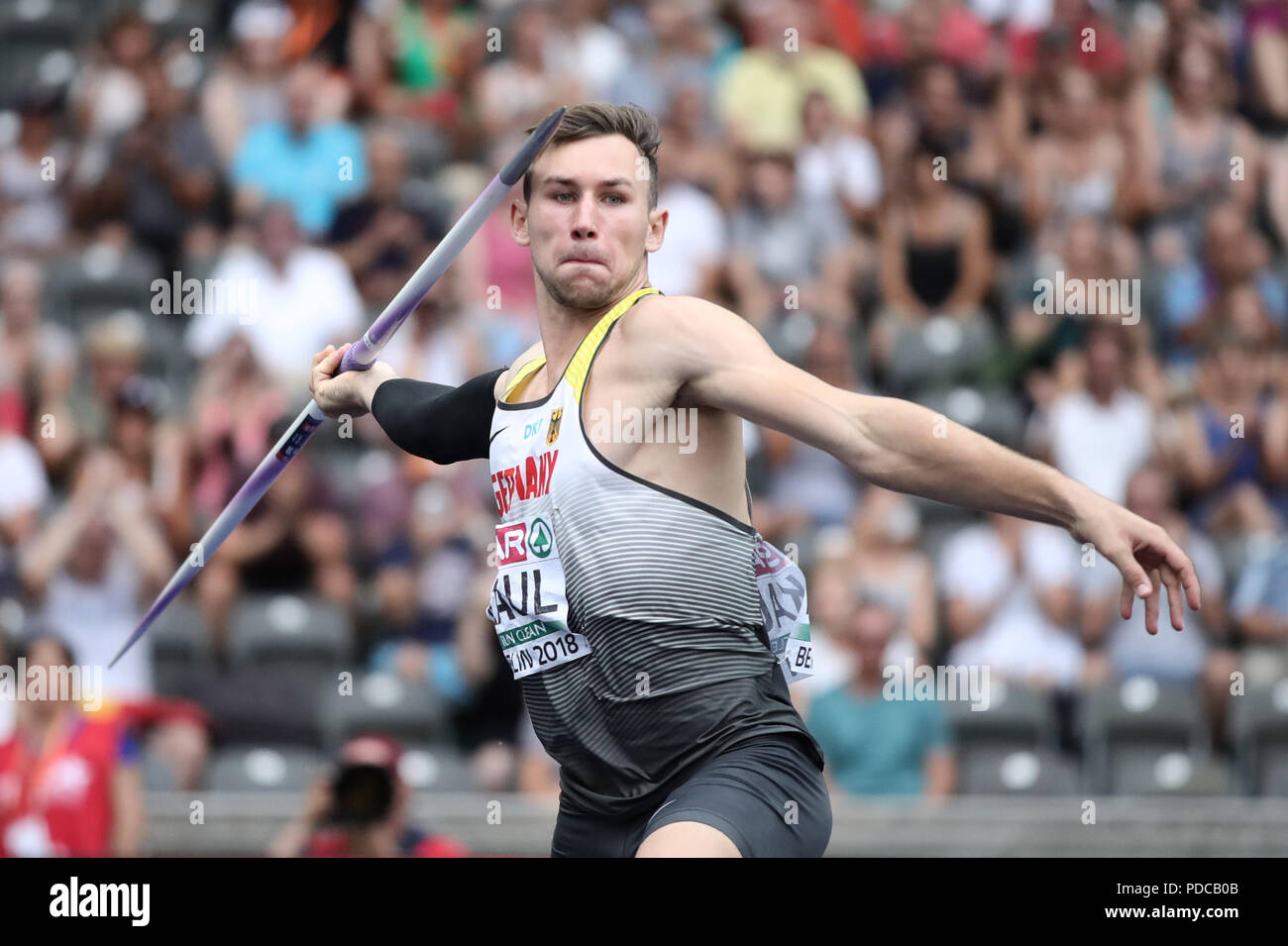 Berlin, Germany. 08th Aug, 2018. Athletics, European Championships in ...