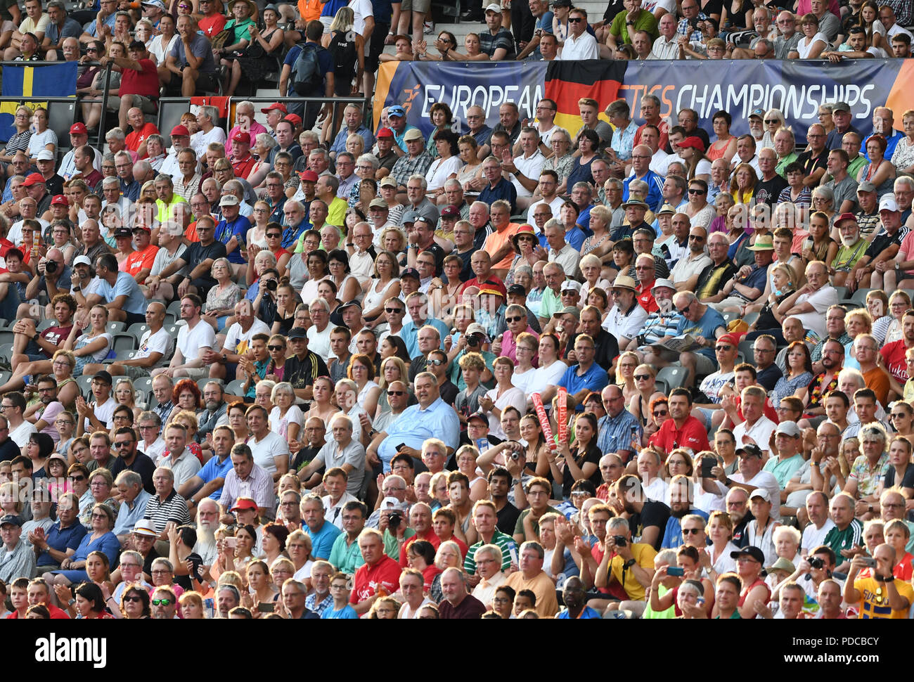 Berlin, Germany. 08th Aug, 2018. Athletics, European Championships in ...