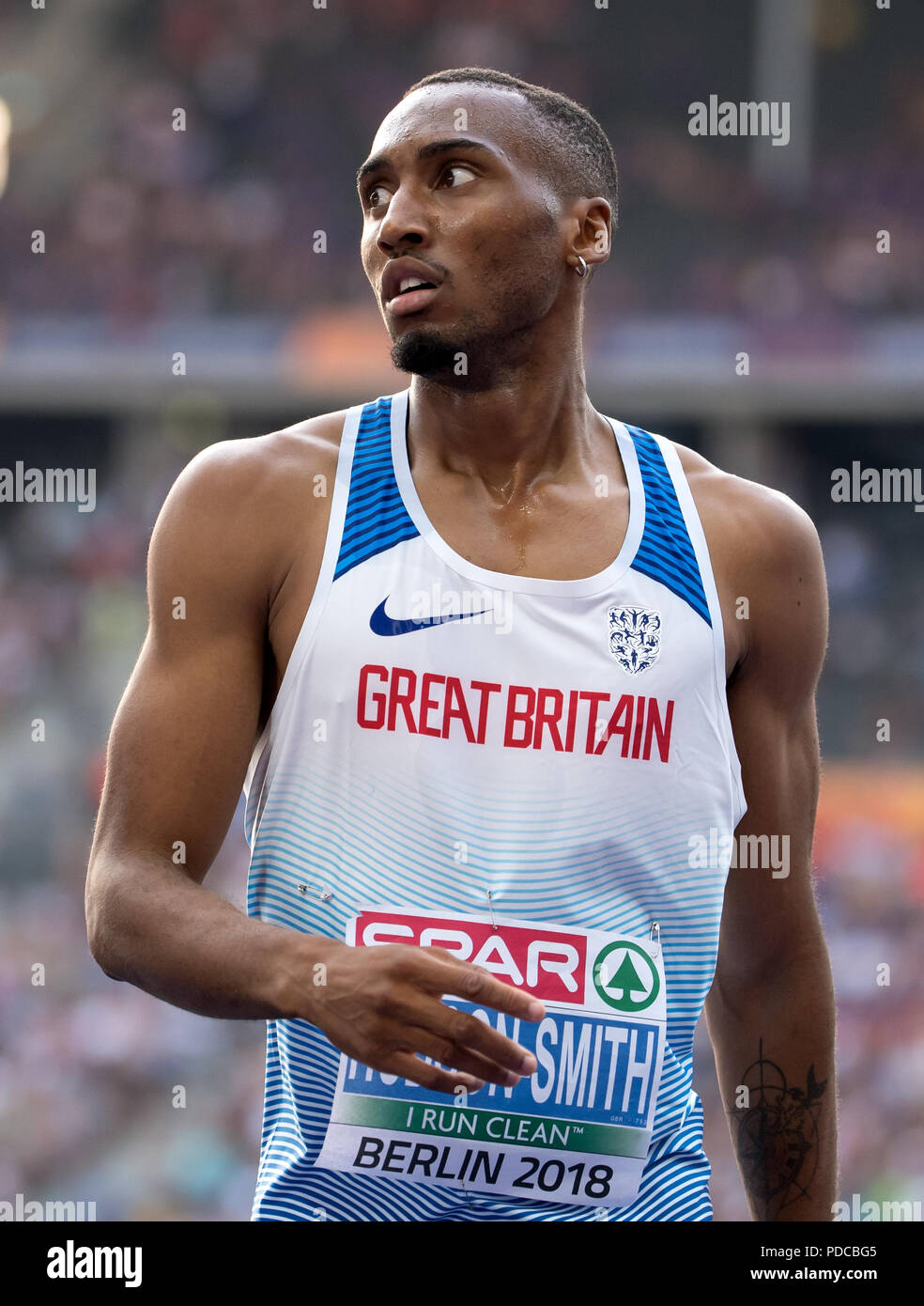 Berlin, Germany. 08th Aug, 2018. Athletics, European Championships in ...