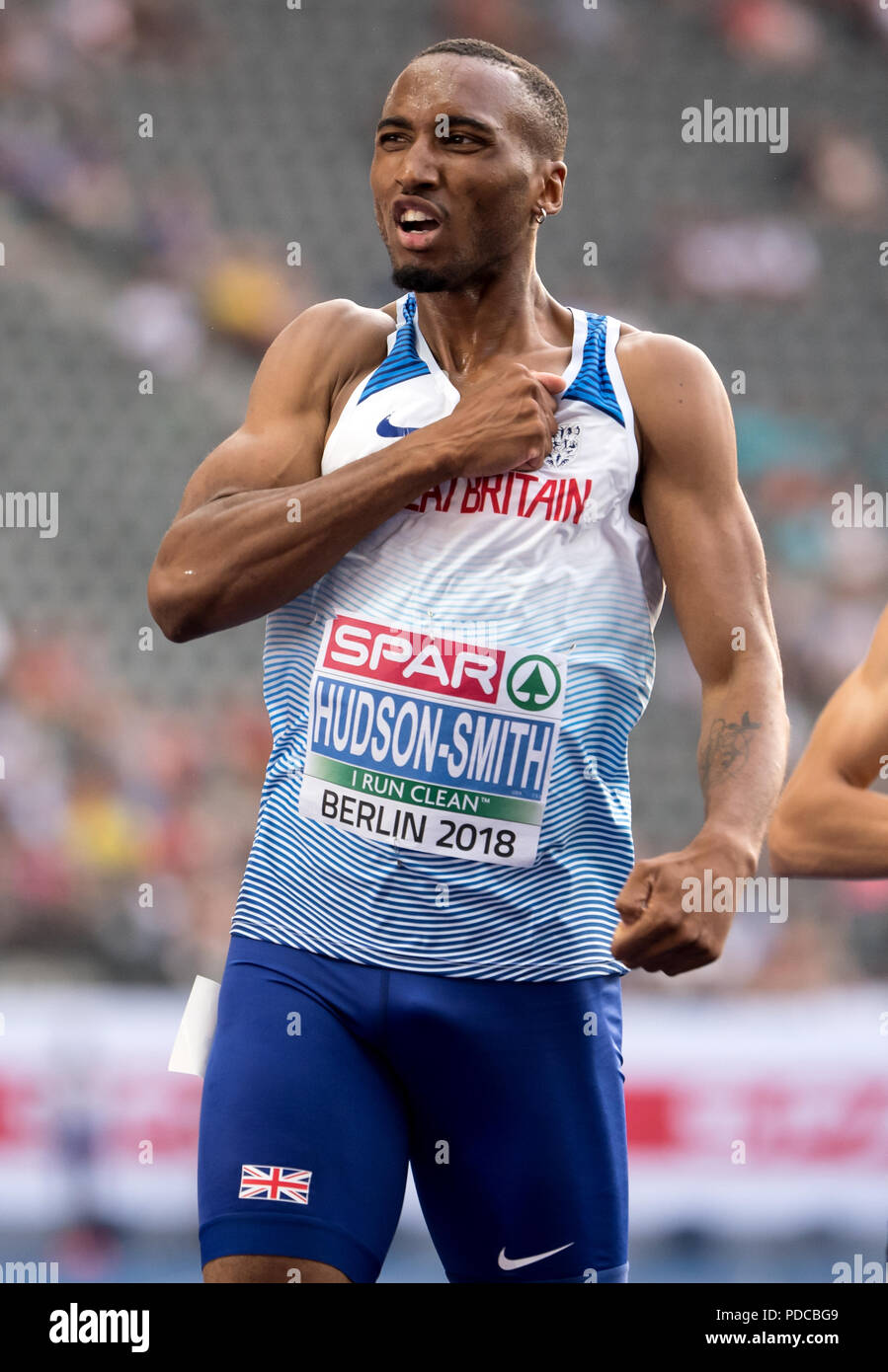 Berlin, Germany. 08th Aug, 2018. Athletics, European Championships in ...