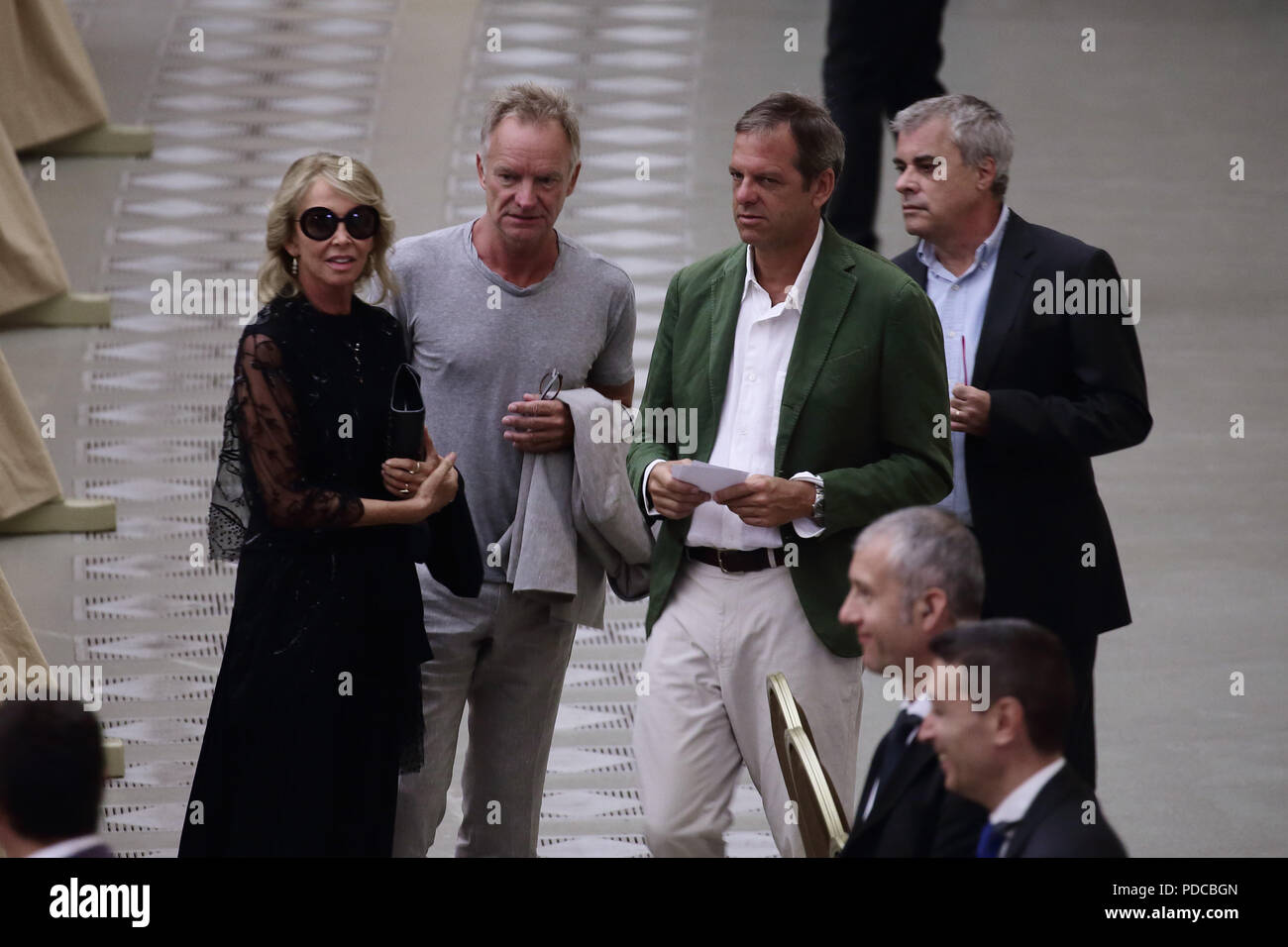 August 8 2018- Vatican City State (Holy see) - British singer and actor ...