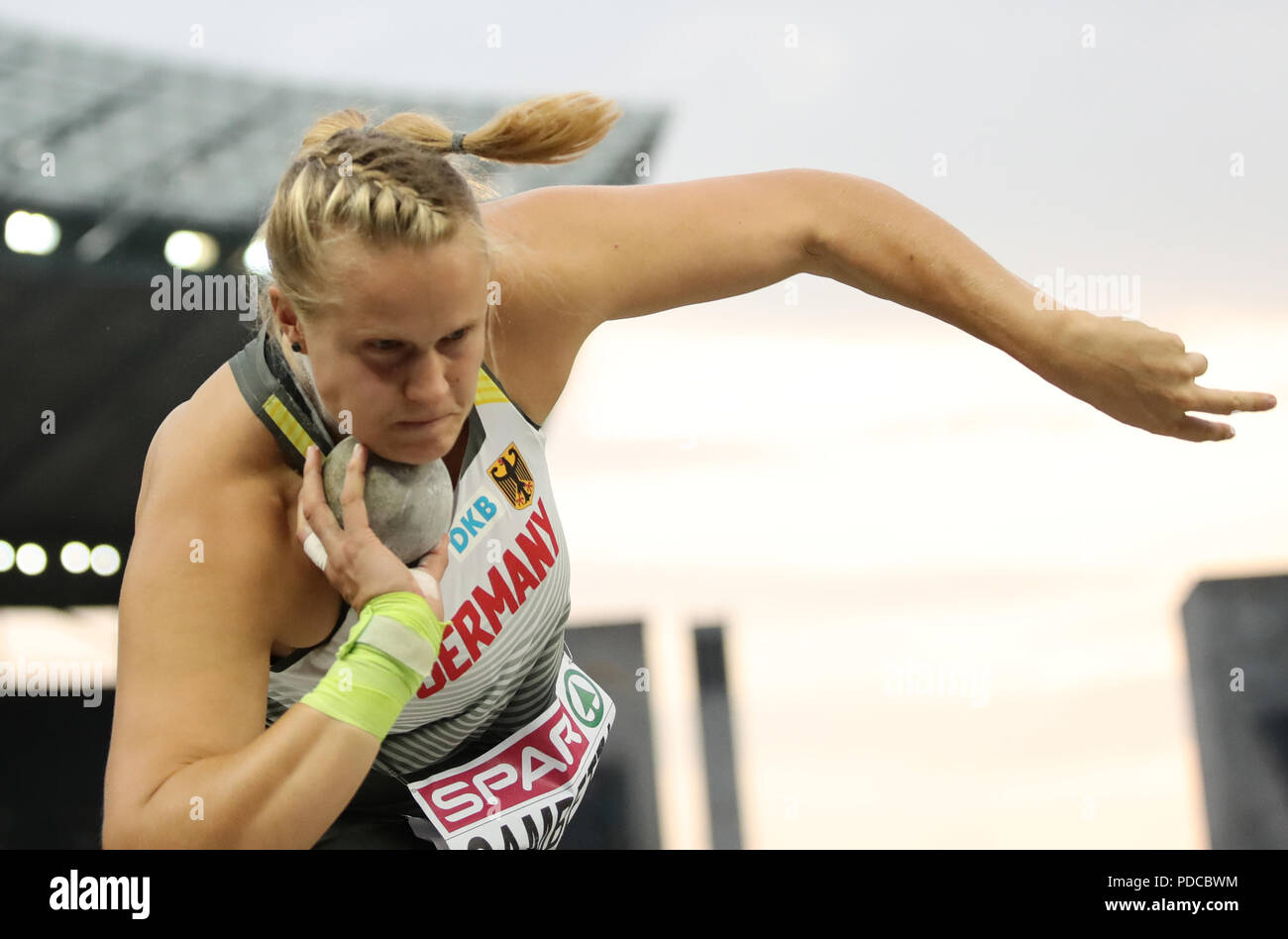 Berlin, Germany. 08th Aug, 2018. Athletics, European Championships in ...