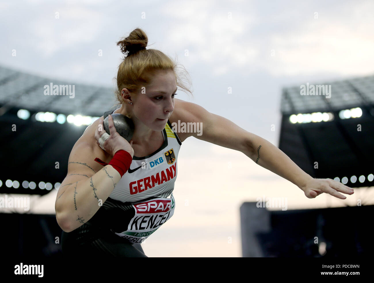 Berlin, Germany. 08th Aug, 2018. Athletics, European Championships in ...