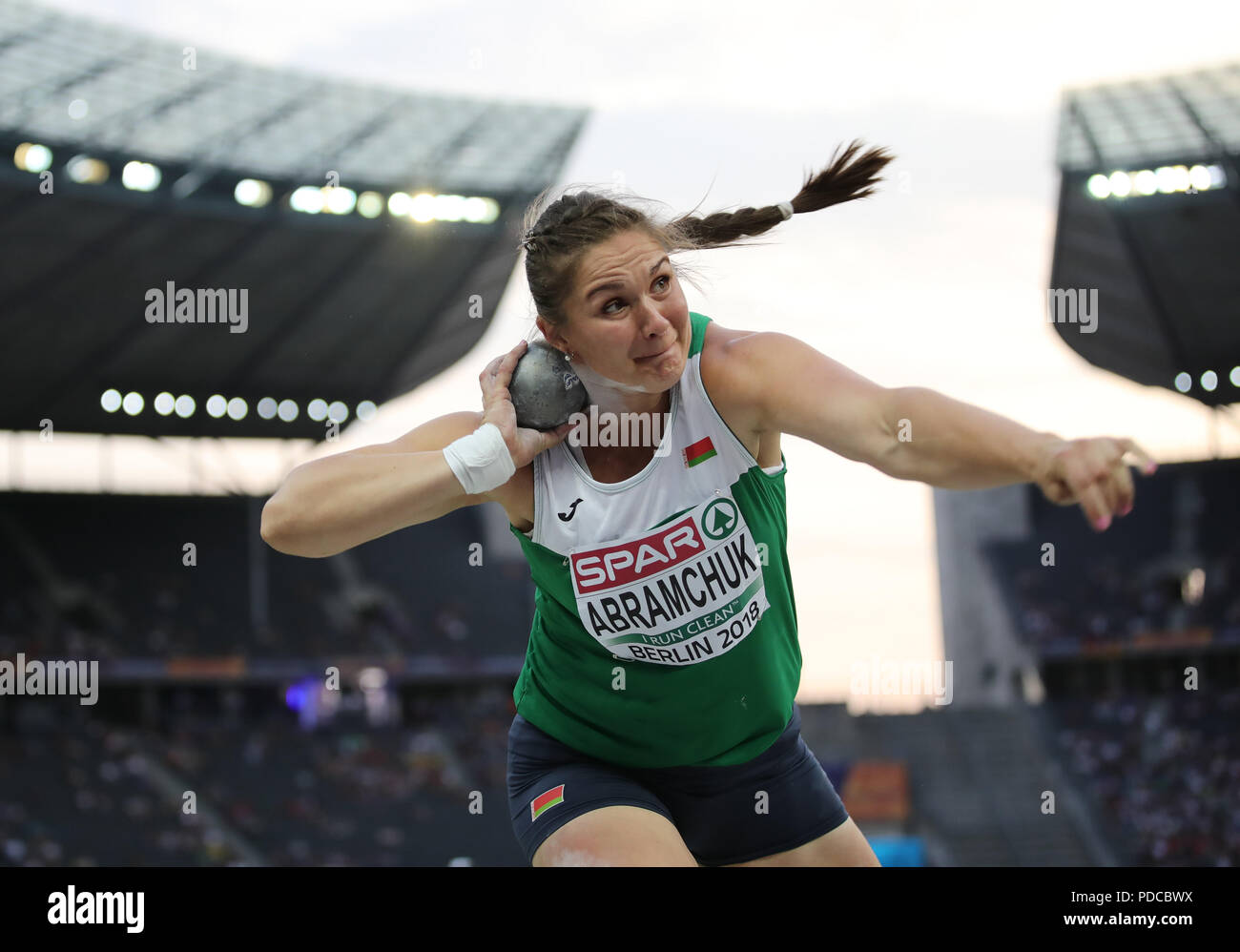 Berlin, Germany. 08th Aug, 2018. Athletics, European Championships in ...