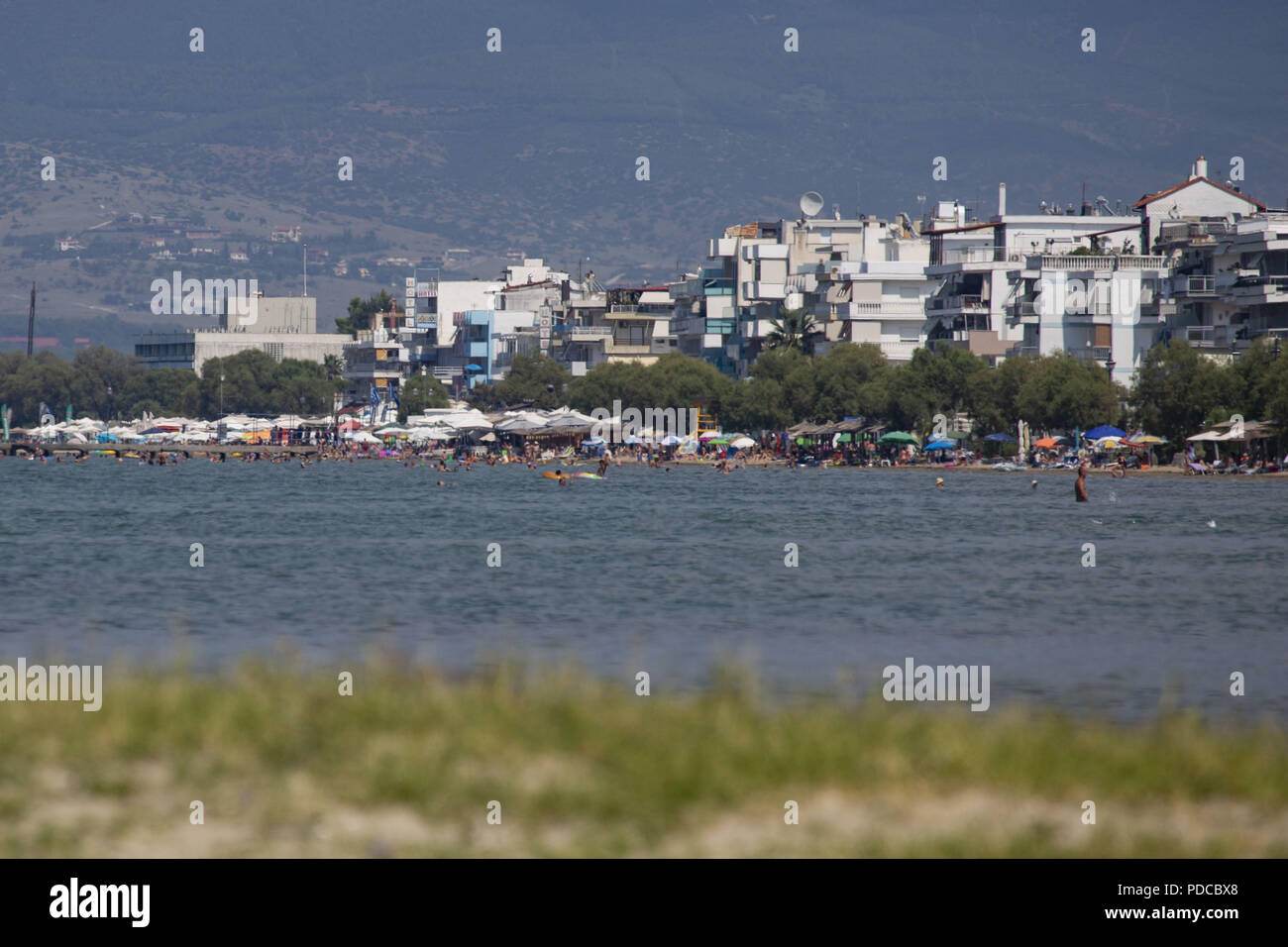 Perea beach thessaloniki hi-res stock photography and images - Alamy