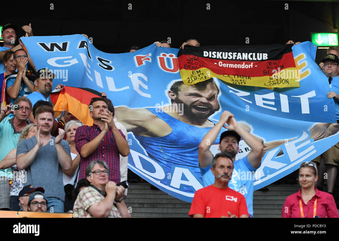 Berlin, Germany. 08th Aug, 2018. Athletics, European Championships in ...