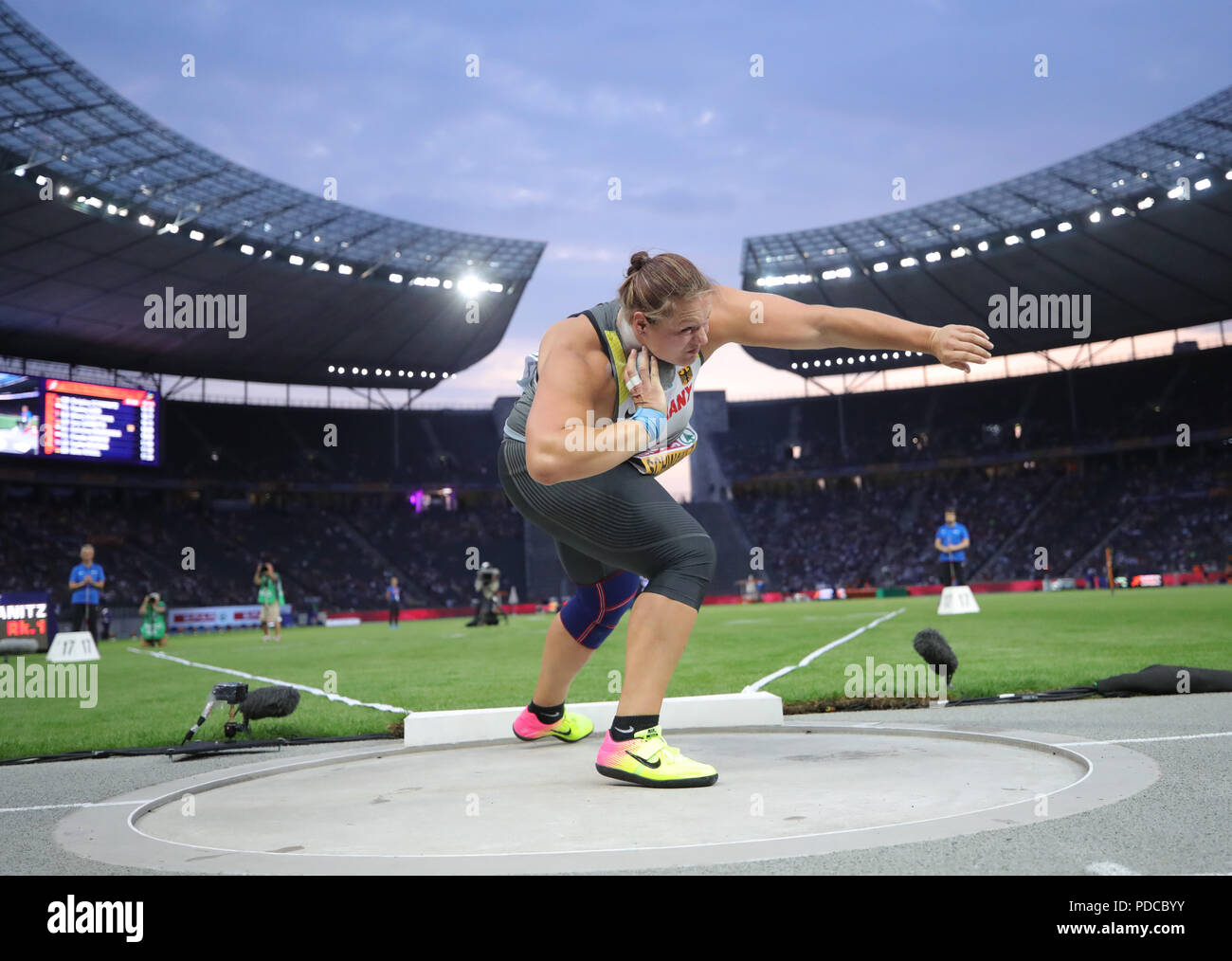 Berlin, Germany. 08th Aug, 2018. Athletics, European Championships in ...
