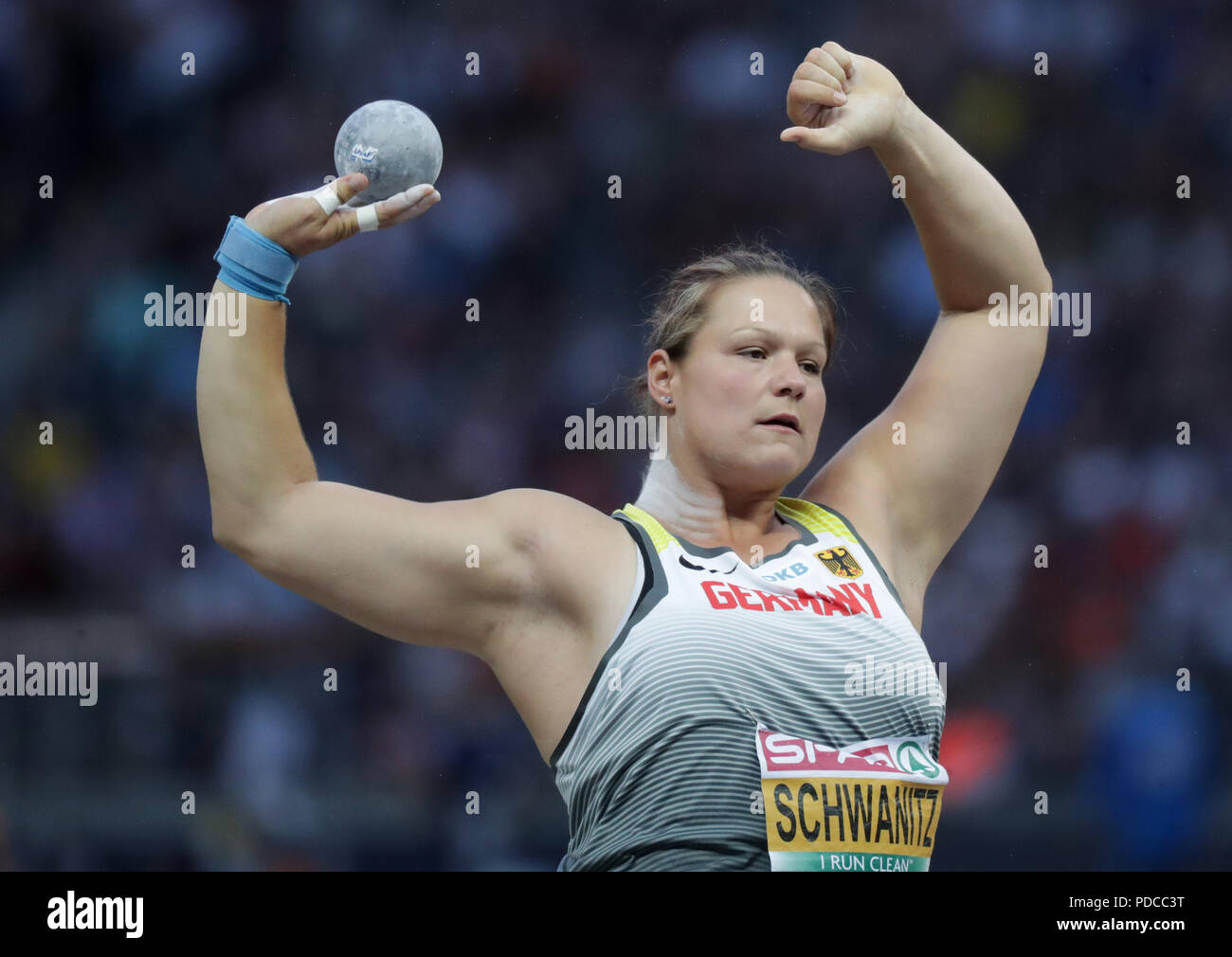 Berlin, Germany. 08th Aug, 2018. Athletics, European Championships in ...