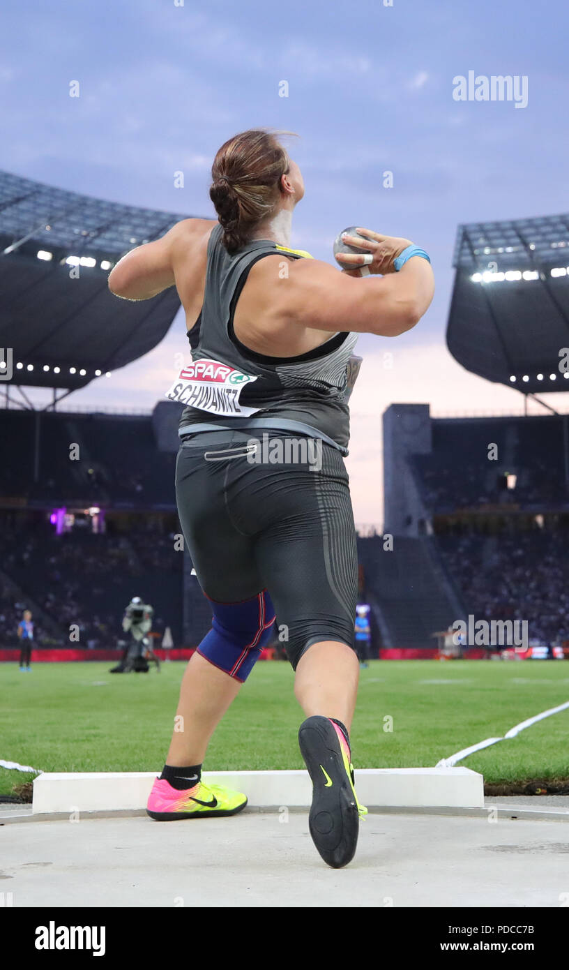 Berlin, Germany. 08th Aug, 2018. Athletics, European Championships in ...