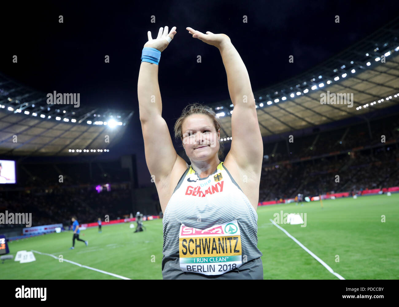 Berlin, Germany. 08th Aug, 2018. Athletics, European Championships in ...