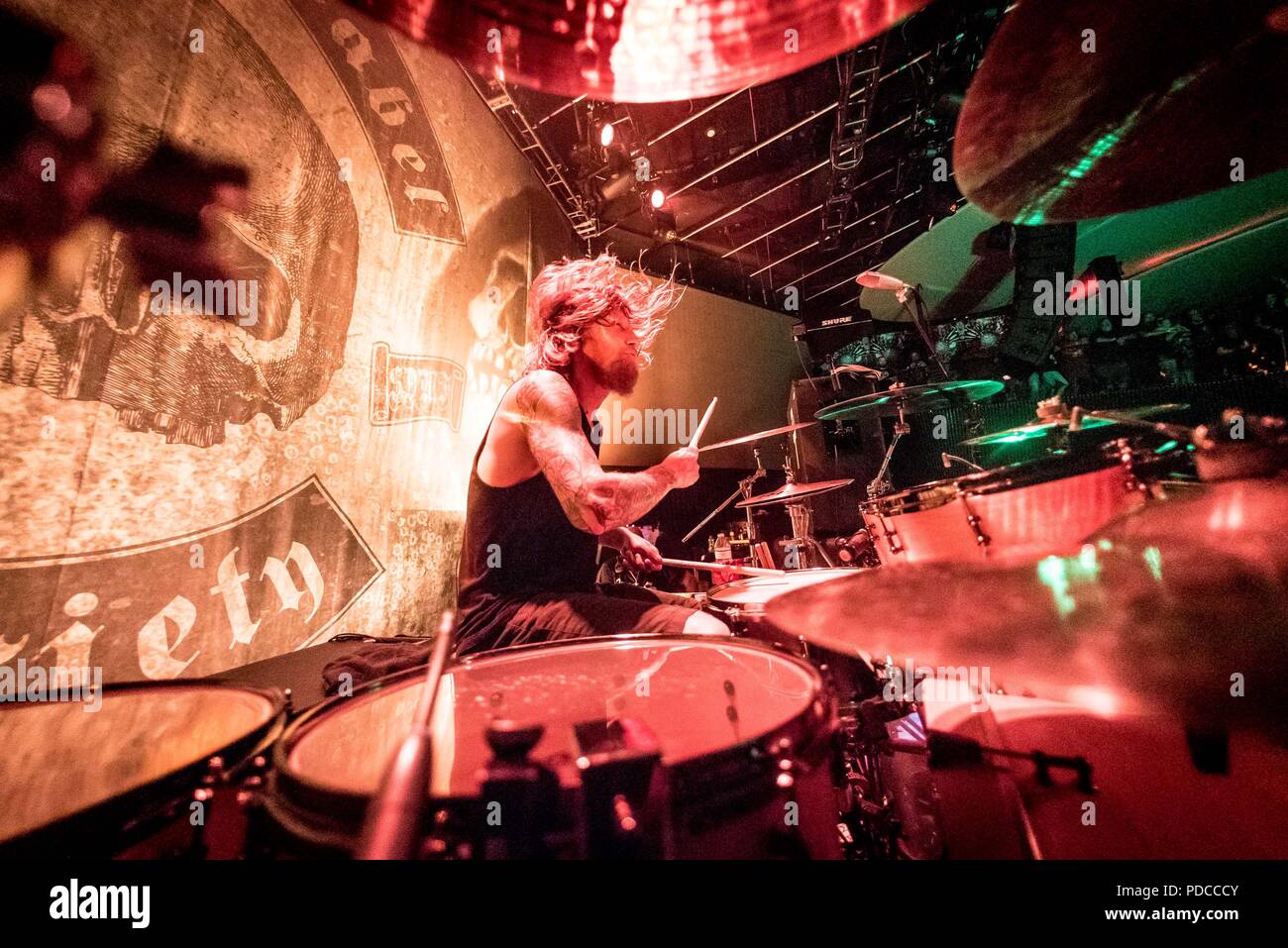 Toronto, Ontario, Canada. 7th Aug, 2018. JEFF FABB of 'Black Label ...