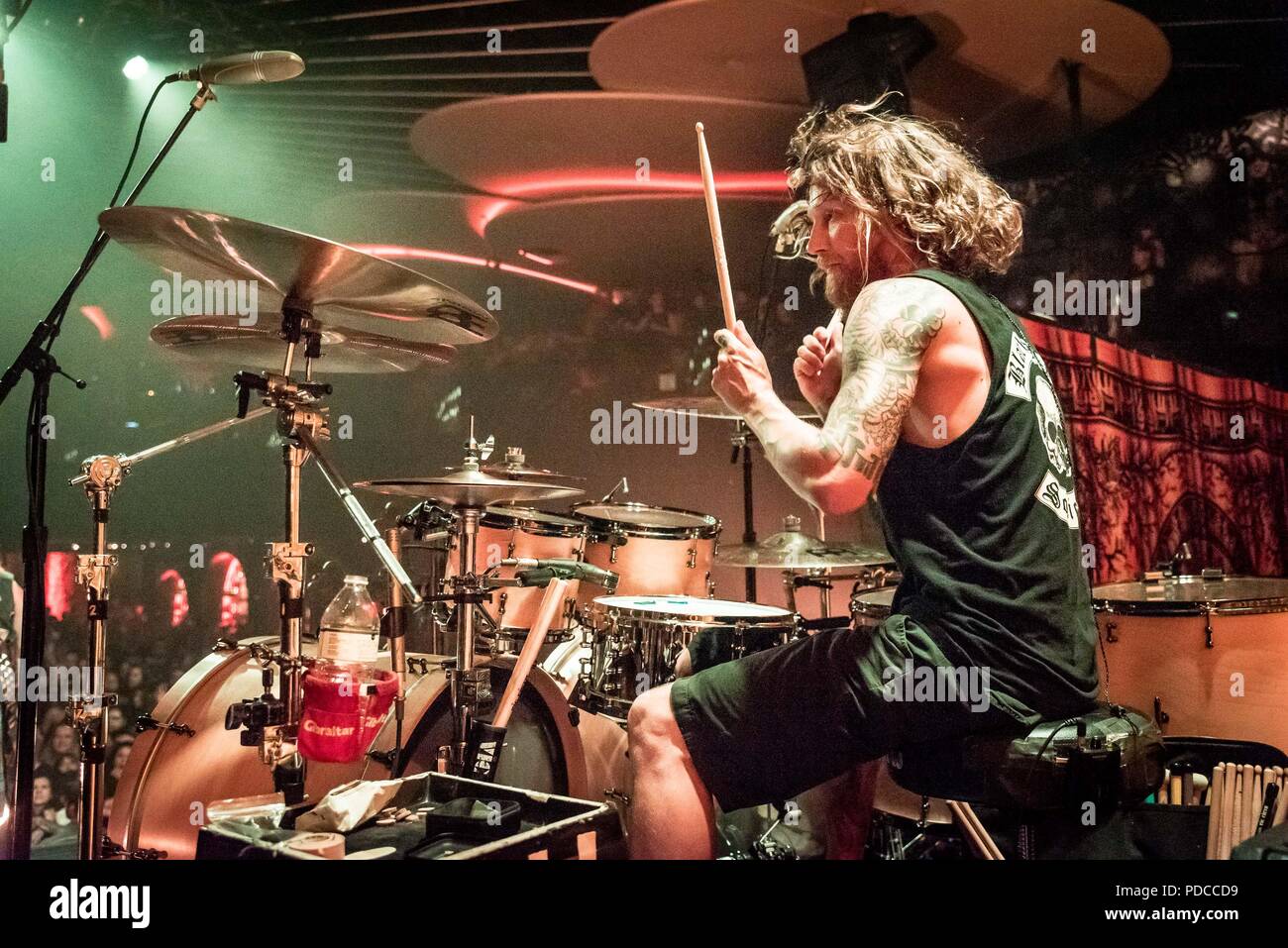 Toronto, Ontario, Canada. 7th Aug, 2018. JEFF FABB of 'Black Label ...
