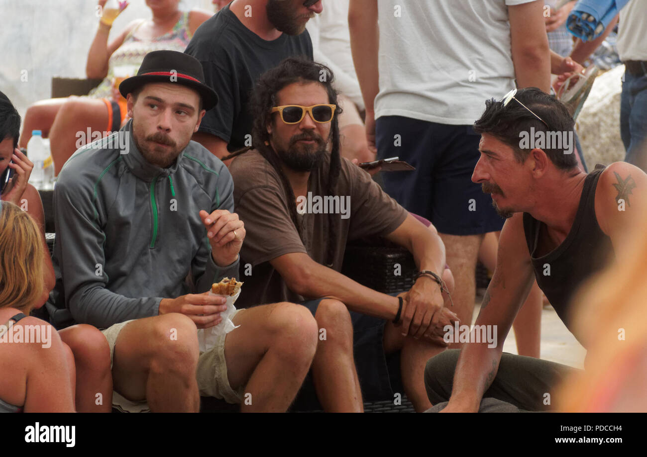Female Pro surf Roxy event Newquay Cornwall Stock Photo - Alamy
