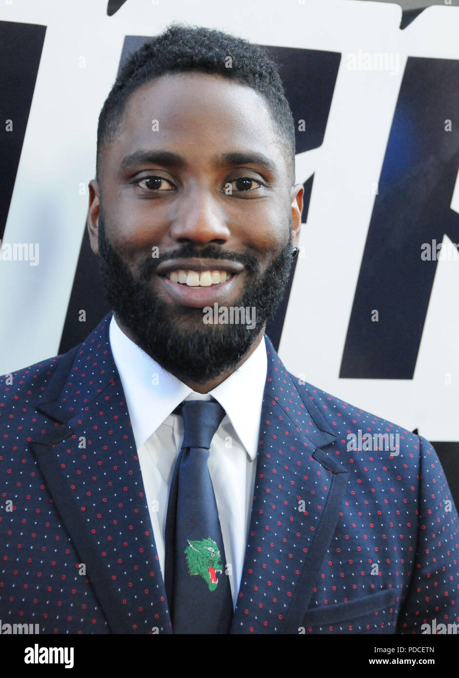 BEVERLY HILLS, CA - AUGUST 8: Actor John David Washington attends the ...