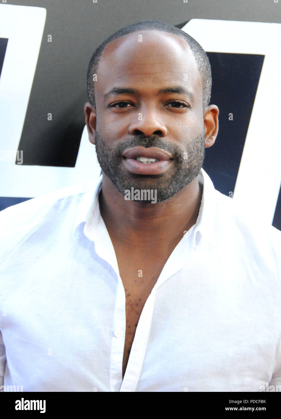 BEVERLY HILLS, CA - AUGUST 8: Actor Chike Okonkwo attends the Los Angeles Premiere of Focus ...