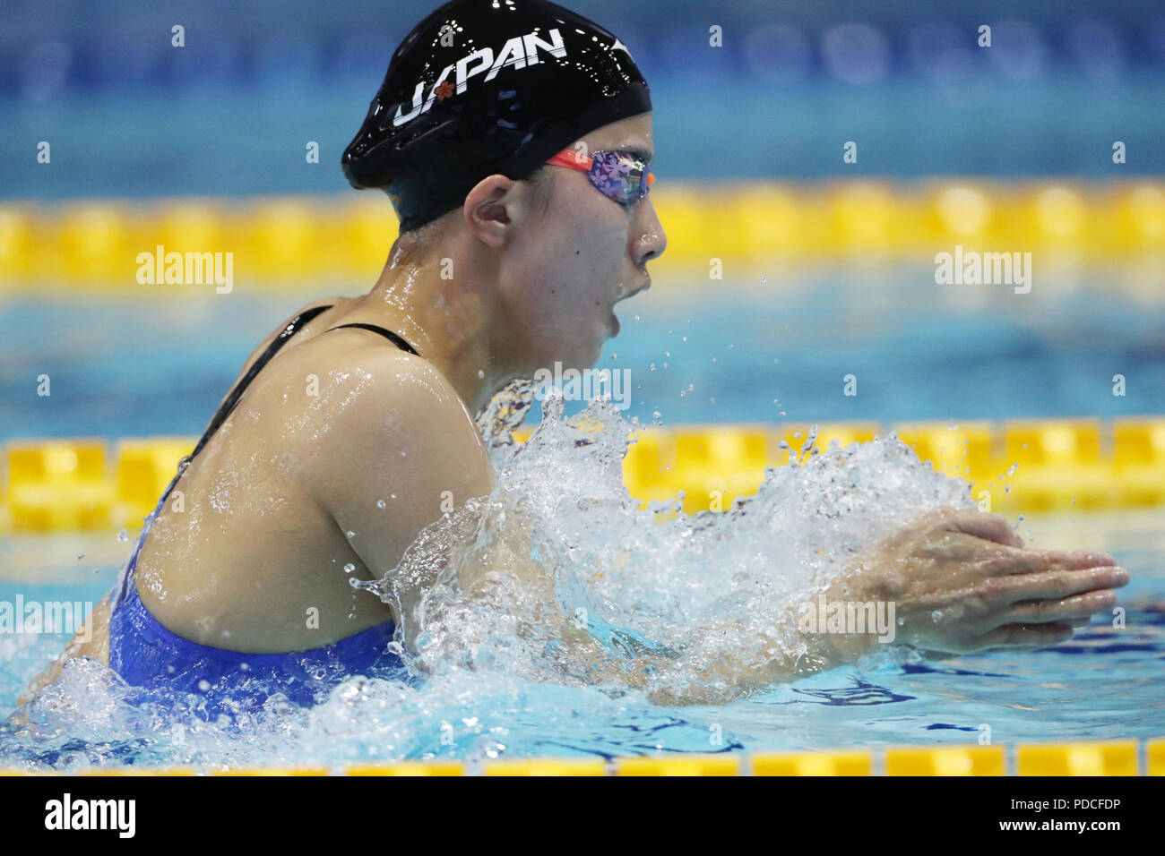 Tokyo, Japan. 9th Aug, 2018. Yui Ohashi (JPN) Swimming : 2018 Pan ...