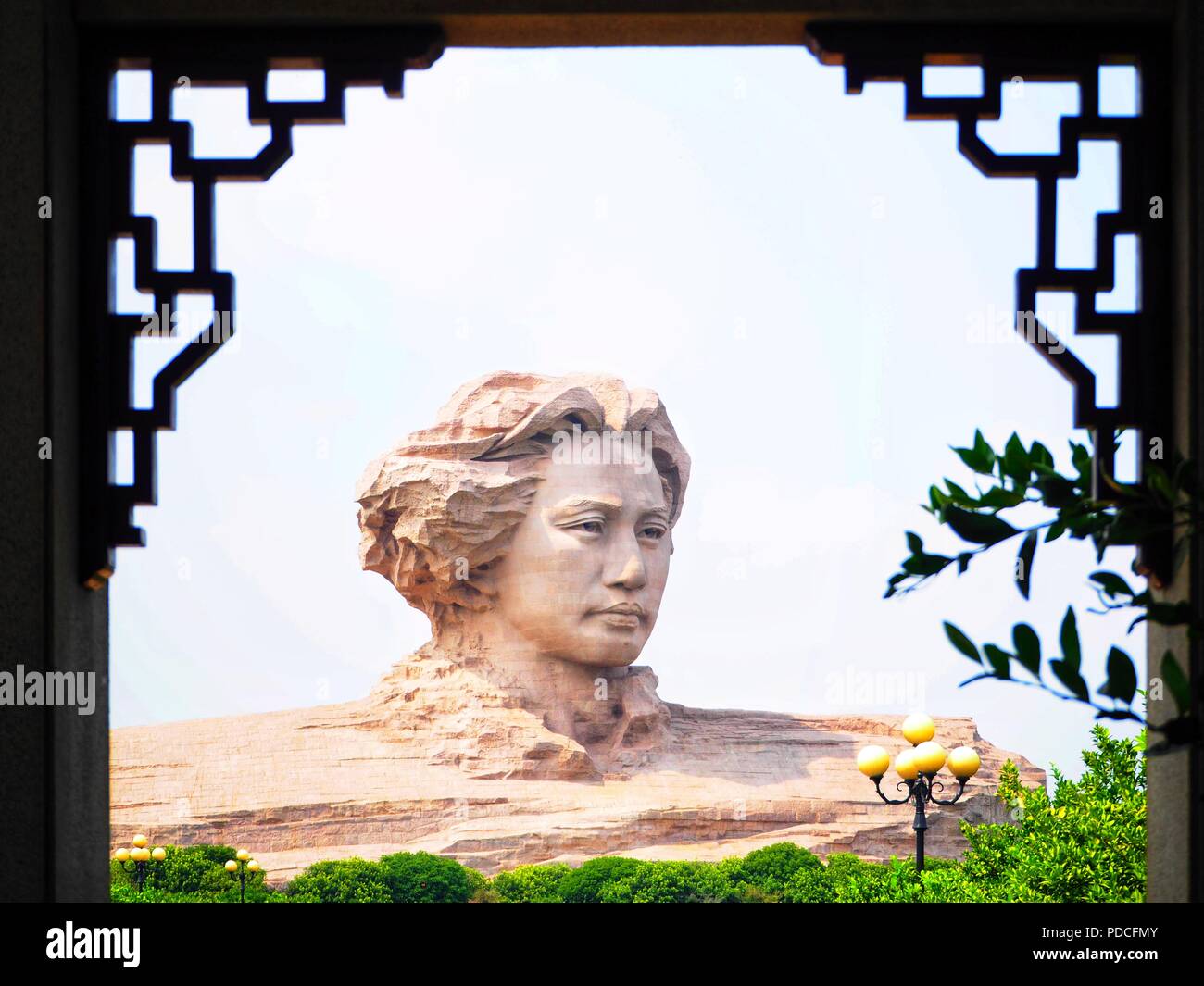 Changsha, Changsha, China. 9th Aug, 2018. Changsha, CHINA-The sculpture ...