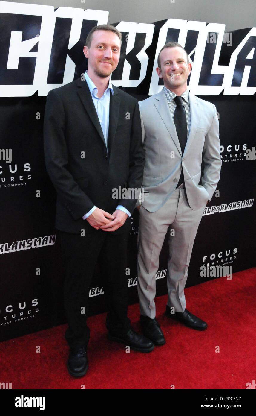 BEVERLY HILLS, CA - AUGUST 8: (L-R) Writers David Rabinowitz and ...