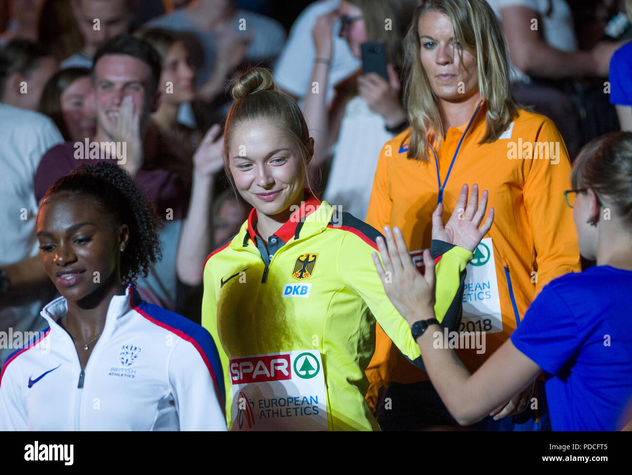 Berlin, Germany. 08th Aug, 2018. 08.08.2018, Berlin: Track and Field ...