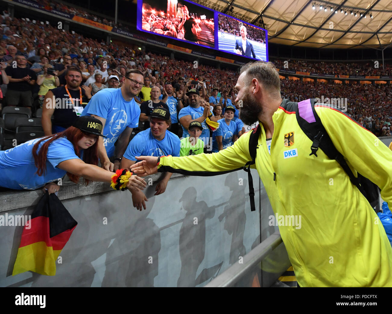 Berlin, Germany. 08th Aug, 2018. 08.08.2018, Berlin: Track and Field ...