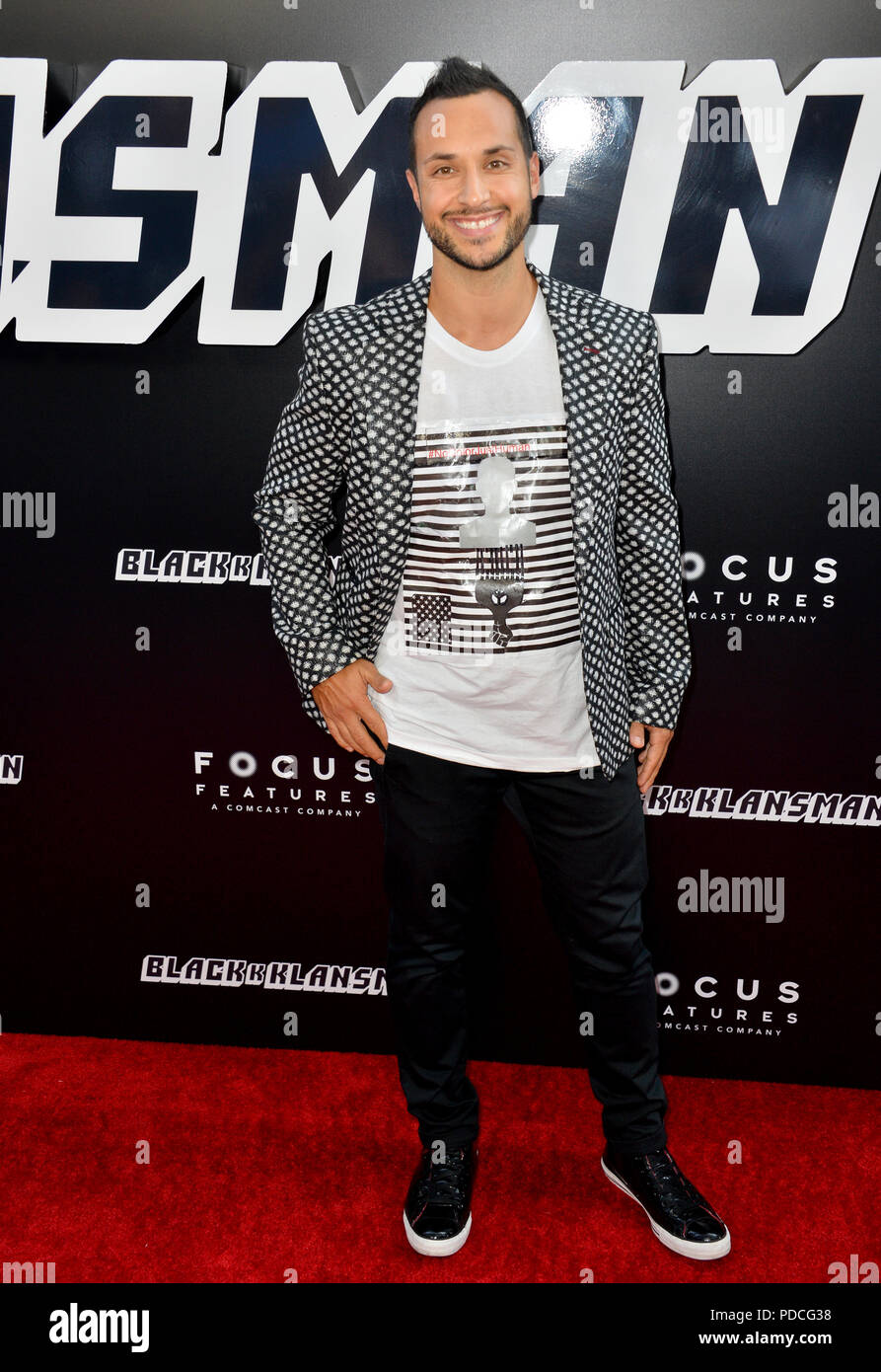 LOS ANGELES, CA. August 08, 2018: Jaylen Moore at the Los Angeles ...